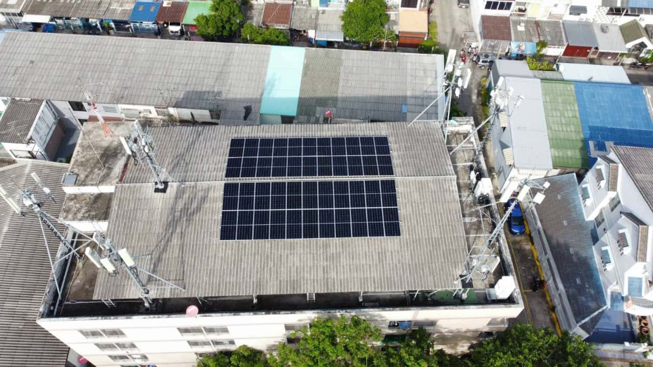 รีวิวงานติดตั้งระบบโซล่าเซลล์ระบบ On Grid ขนาด 15 KW ร้านยาเพ็ญภัสสร ...